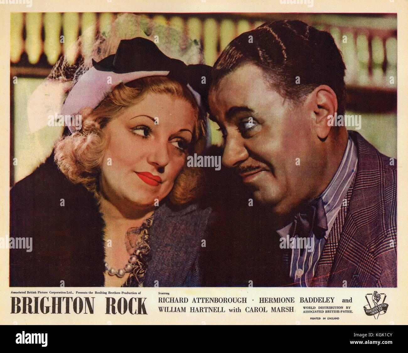 Brighton Rock (1947) , Hermione Baddeley , George Carney Date: 1947 ...