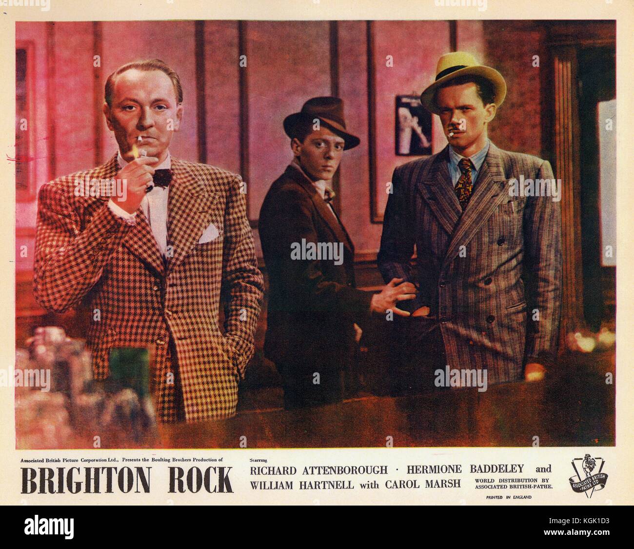 Brighton Rock (1947) , Richard Attenborough , Norman Hartnell , Nigel ...