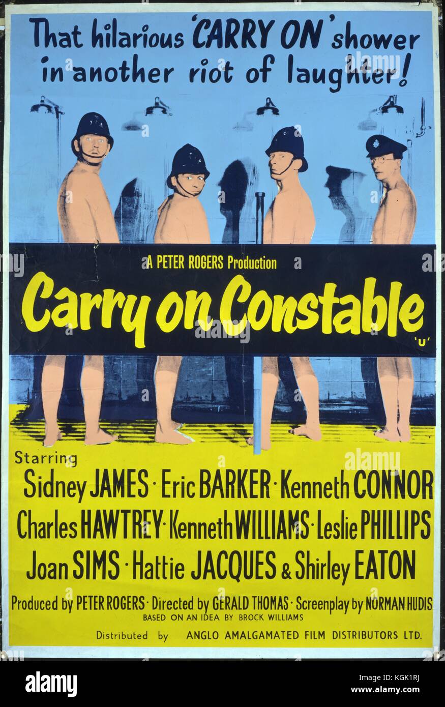 Carry on Constable (1960) , Film Poster Stock Photo - Alamy