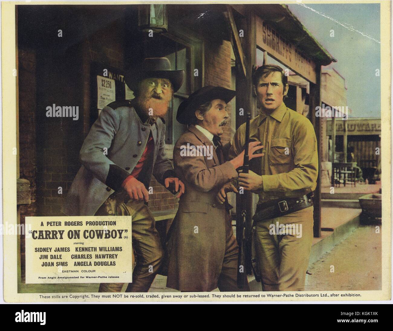 Carry on cowboy hi-res stock photography and images - Alamy