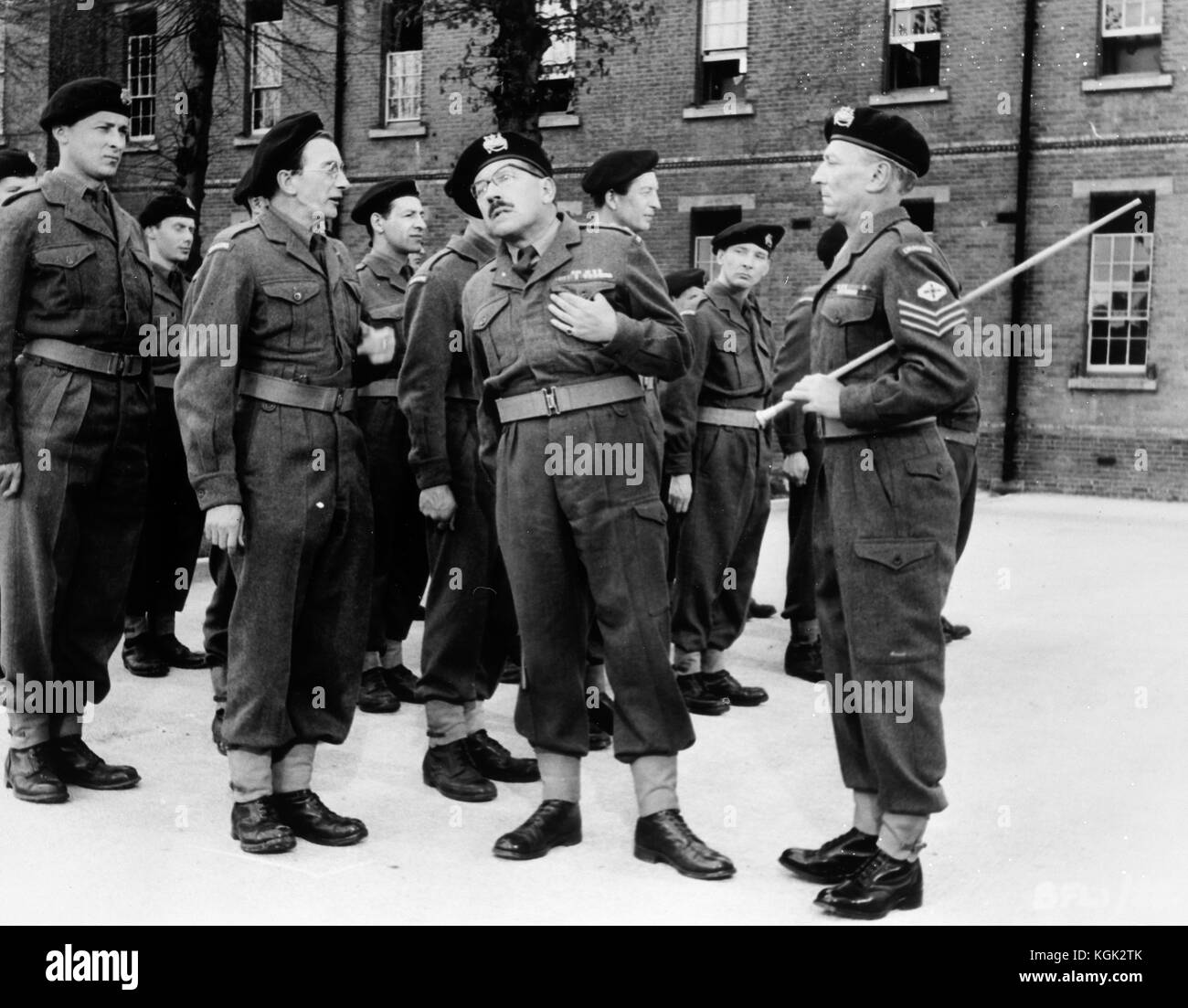 Carry on sergeant 1958 charles hawtrey Black and White Stock Photos ...