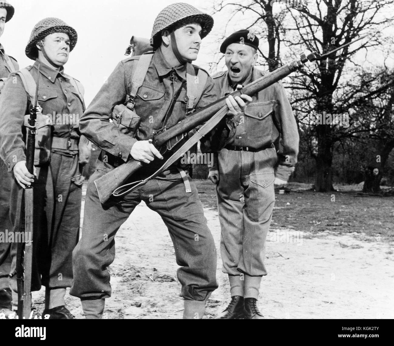 Carry on Sergeant (1958) William Hartnell , Gerald Campion Stock Photo ...