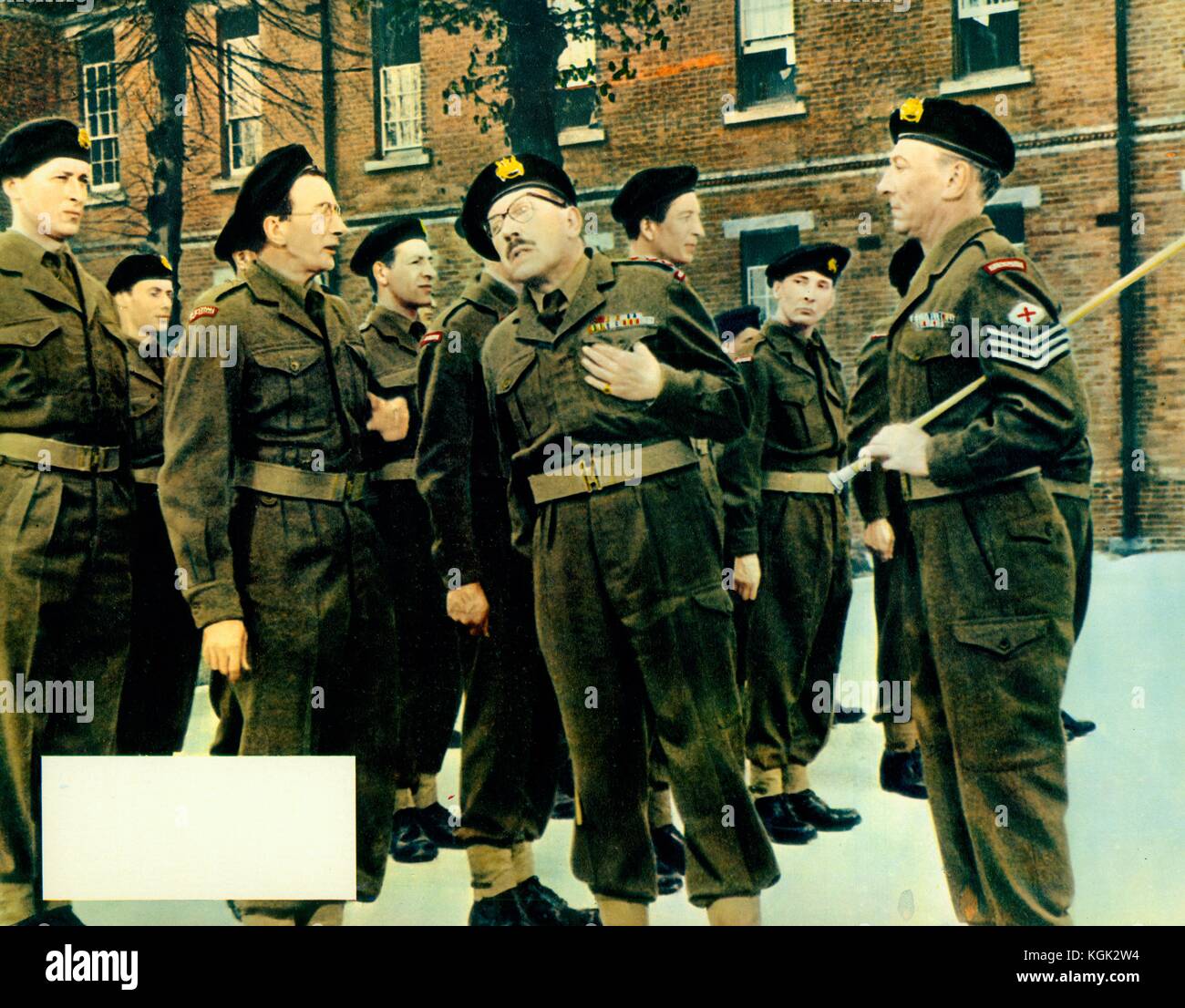 Sergeant wlliam hartnell eric barker hi-res stock photography and ...