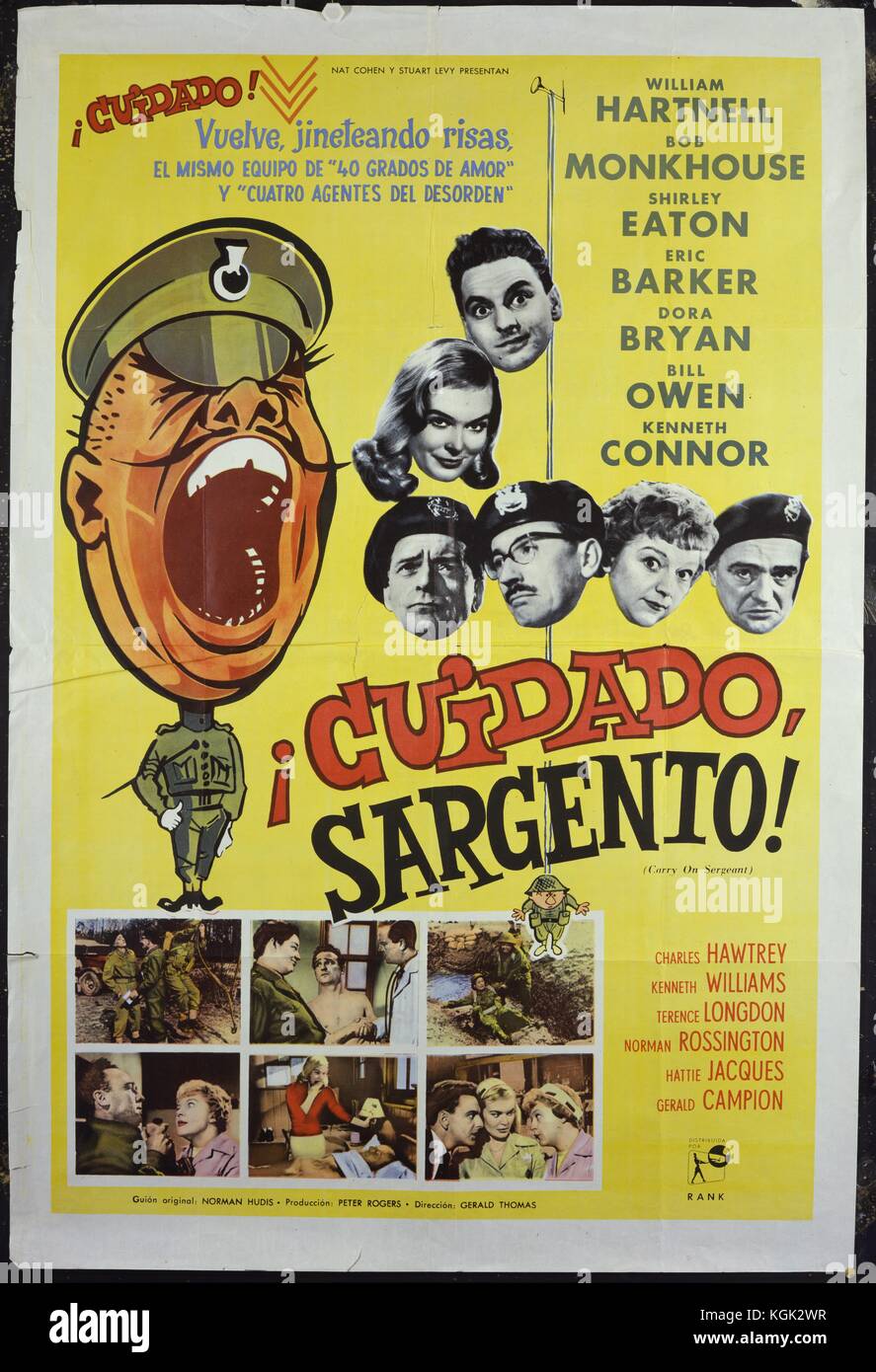 Carry on Sergeant (1958) , Film poster Stock Photo - Alamy
