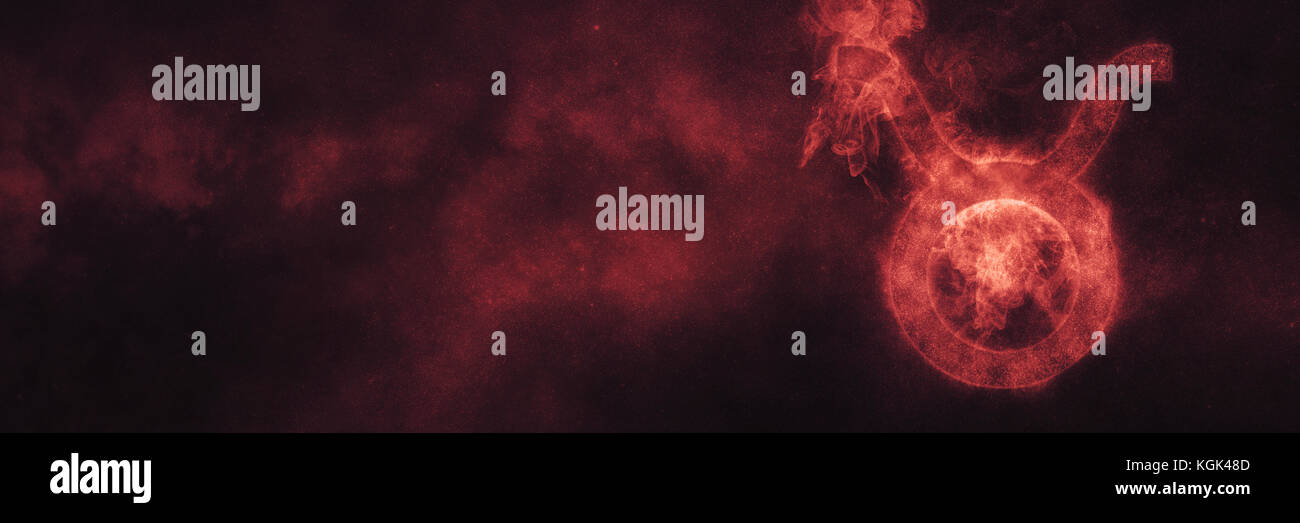 Taurus Zodiac Sign. Taurus Horoscope Sign. Template text room Stock ...