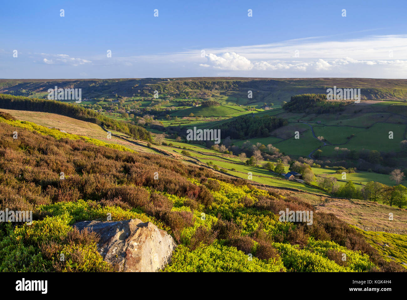 North Dale Rosedale North York Moors national park North Yorkshire ...