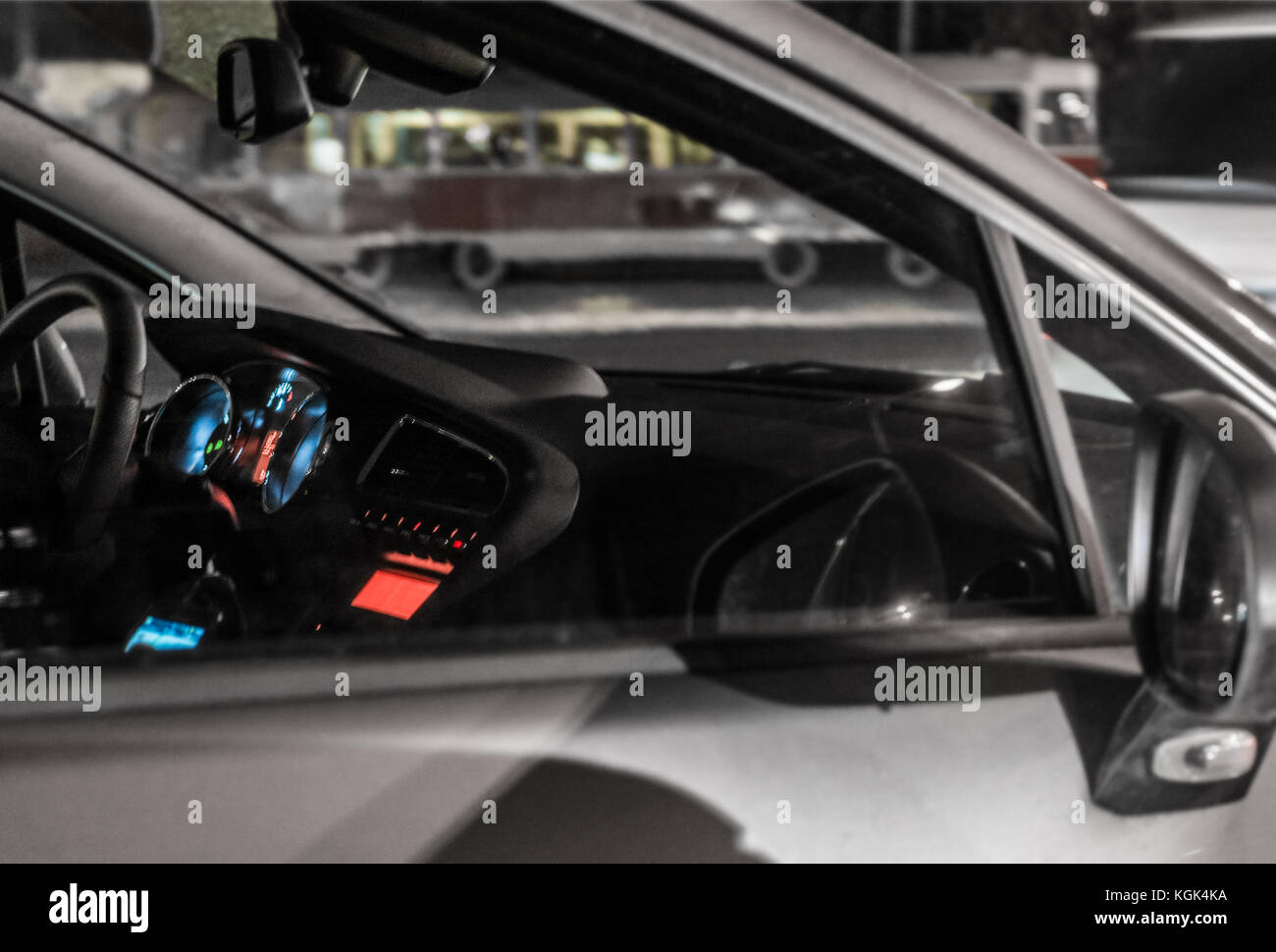 car driver seat Stock Photo - Alamy