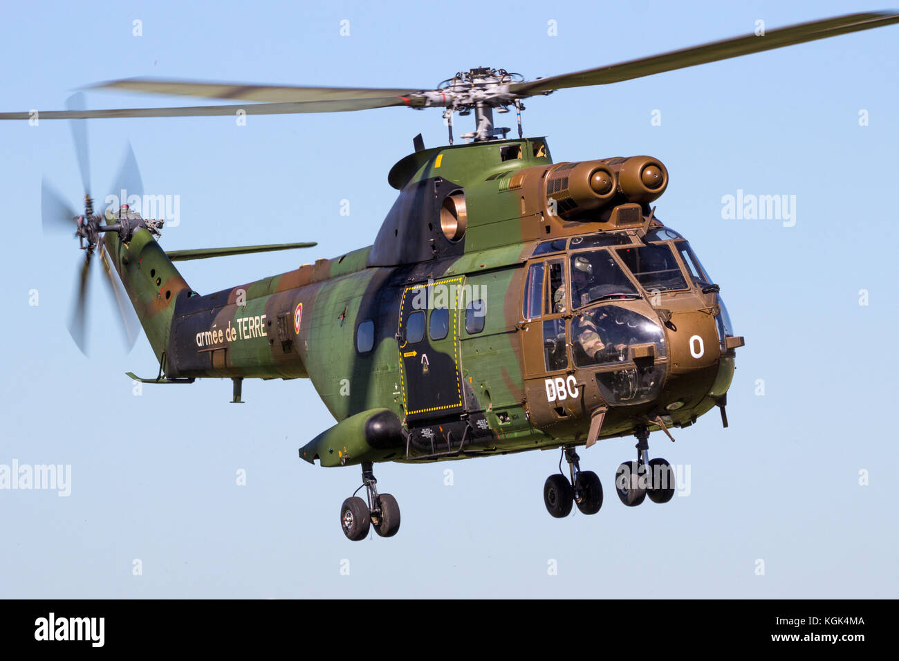 ETAIN, FRANCE - AUG 24, 2016: French Army Aerospatiale SA330B Puma ...