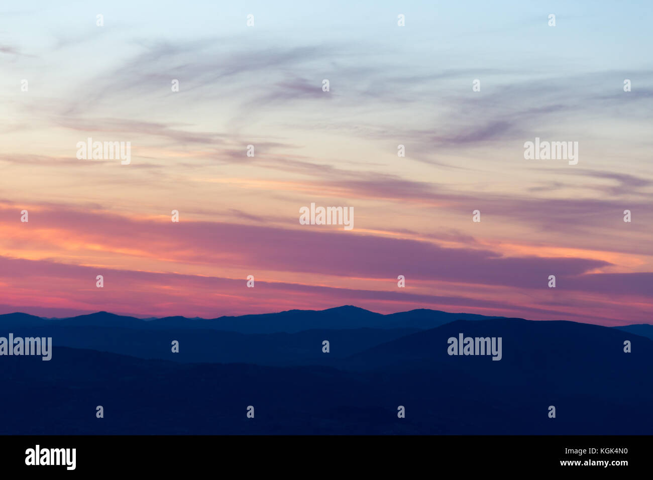 Layers of mountains hi-res stock photography and images - Alamy