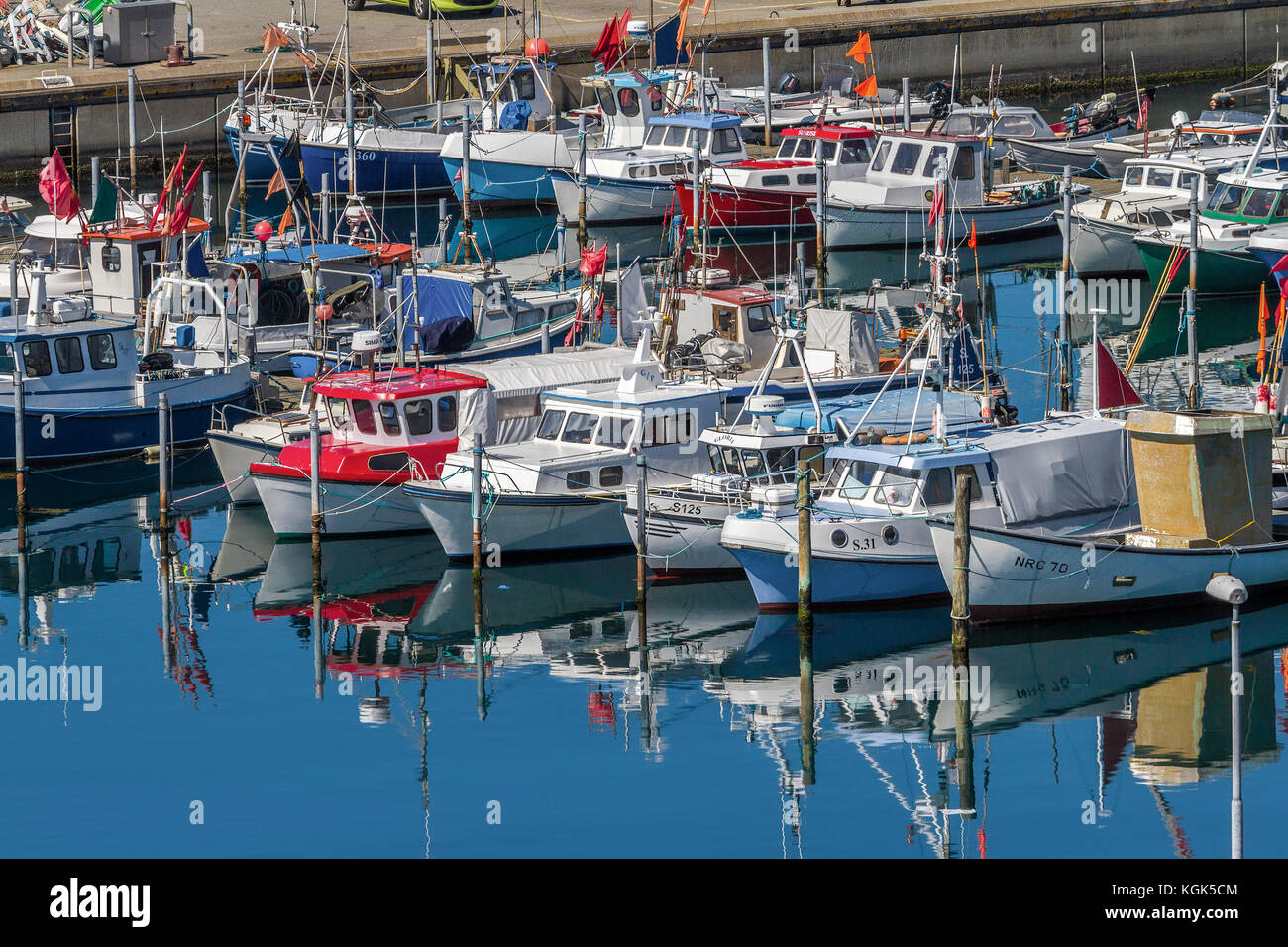 The Harbour In Skagen Denmark Stock Photo - Alamy