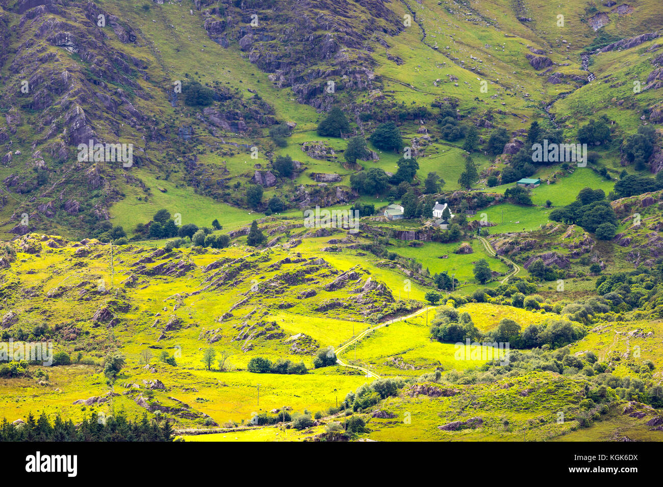 Healy Pass is a popular tourist route with the pass at an altitude of ...