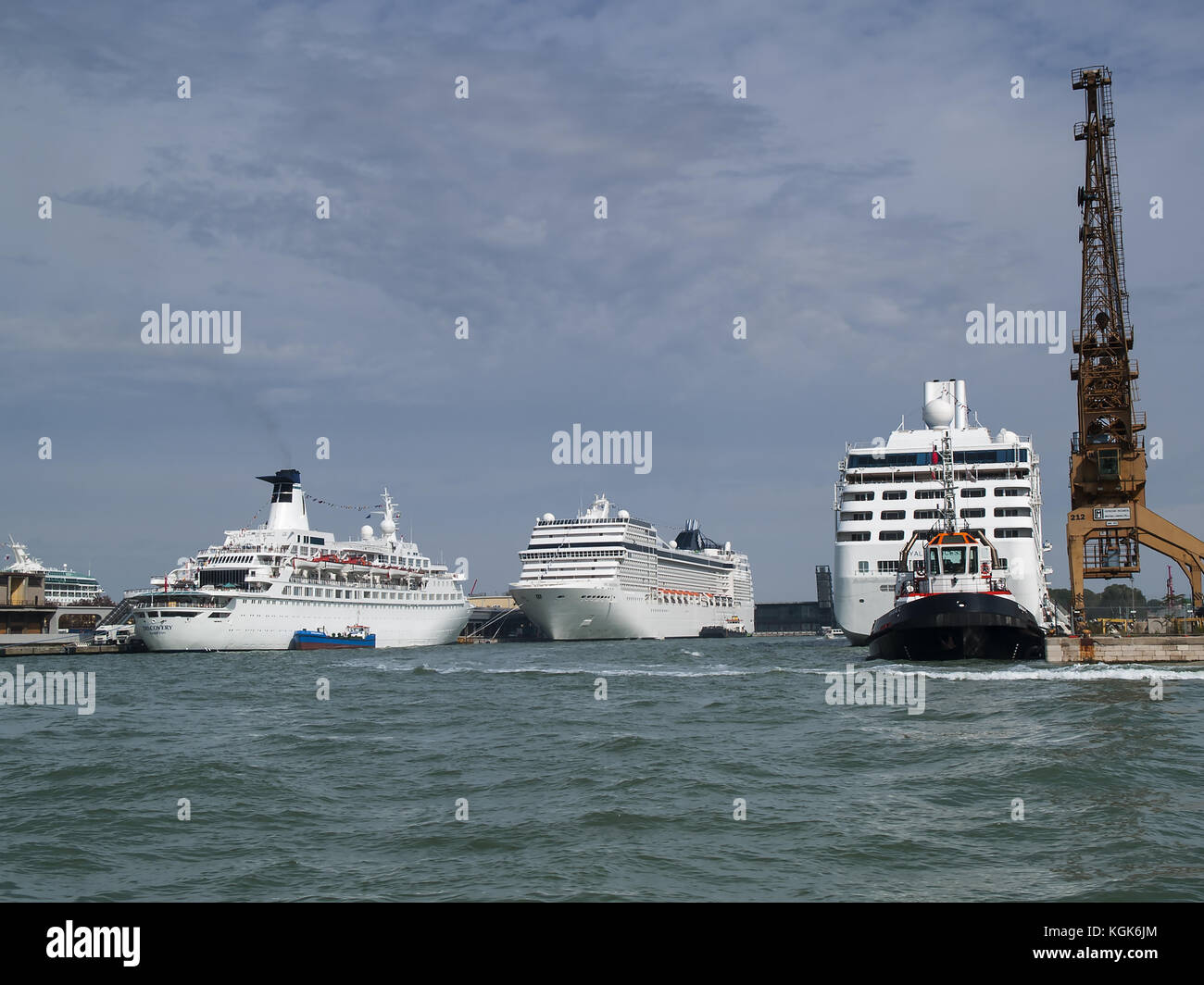 Cruise Ship Terminal Venice Italy