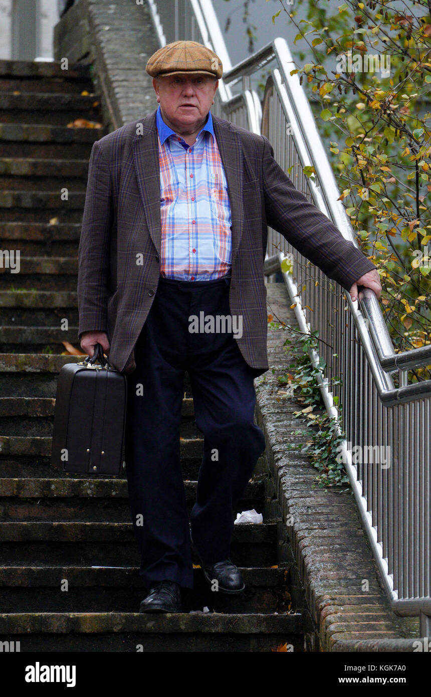 Property tycoon Fergus Wilson leaves Maidstone County Court following a ...