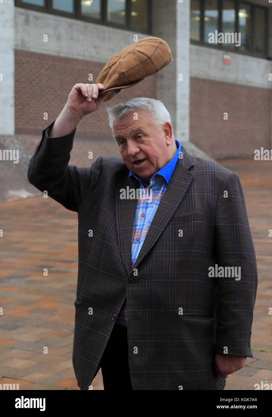 Property tycoon Fergus Wilson leaves Maidstone County Court following a ...
