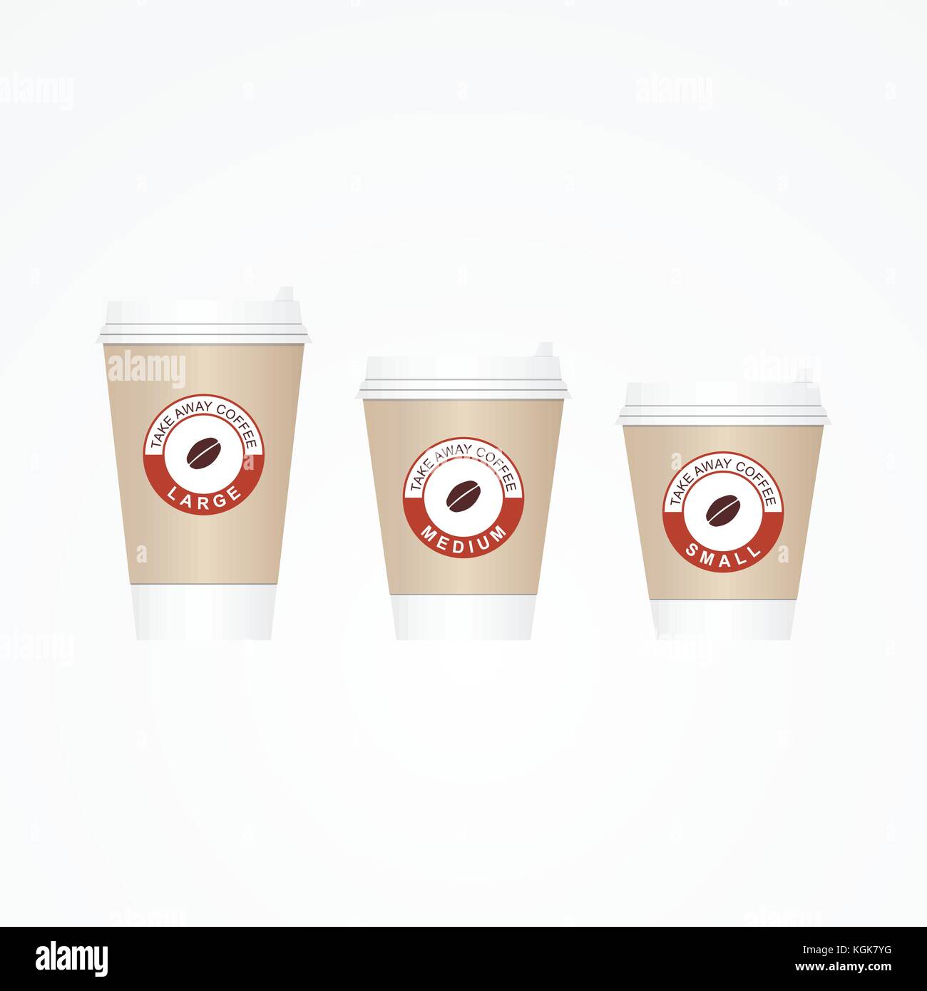 Different cup sizes hi-res stock photography and images - Alamy