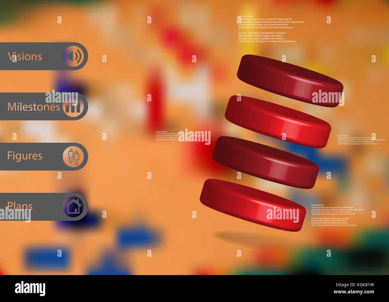 Oblique cylinder Stock Vector Images - Alamy