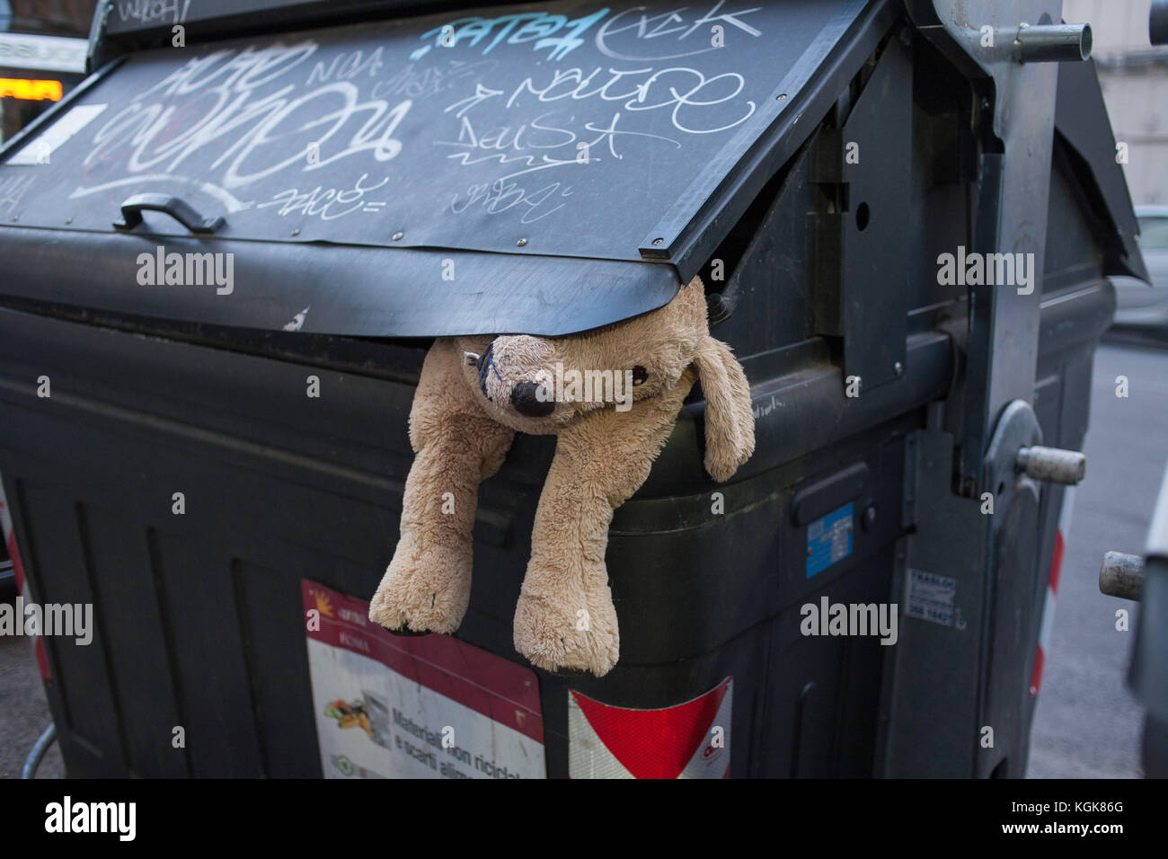 Bear trash can hi-res stock photography and images - Alamy