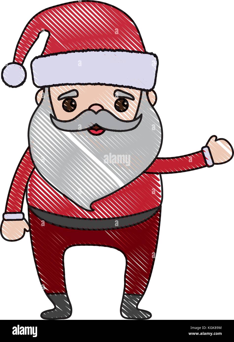 santa claus design Stock Vector Image & Art - Alamy