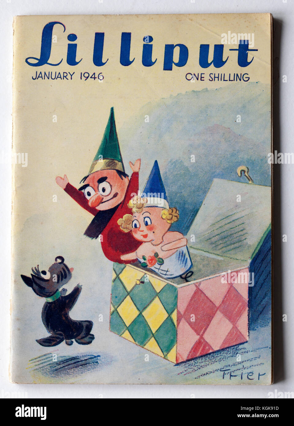 Lilliput Magazine January 1946 Stock Photo - Alamy