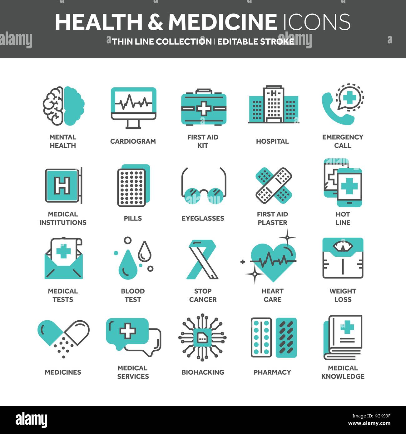 Health care, medicine. First aid. Medical blood tests and diagnostic ...