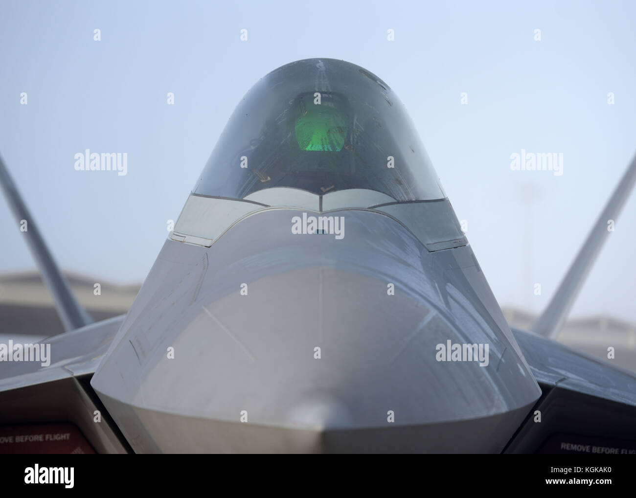 A U.S. Air Force F-22 Raptor from the 525th Fighter Squadron, Joint ...