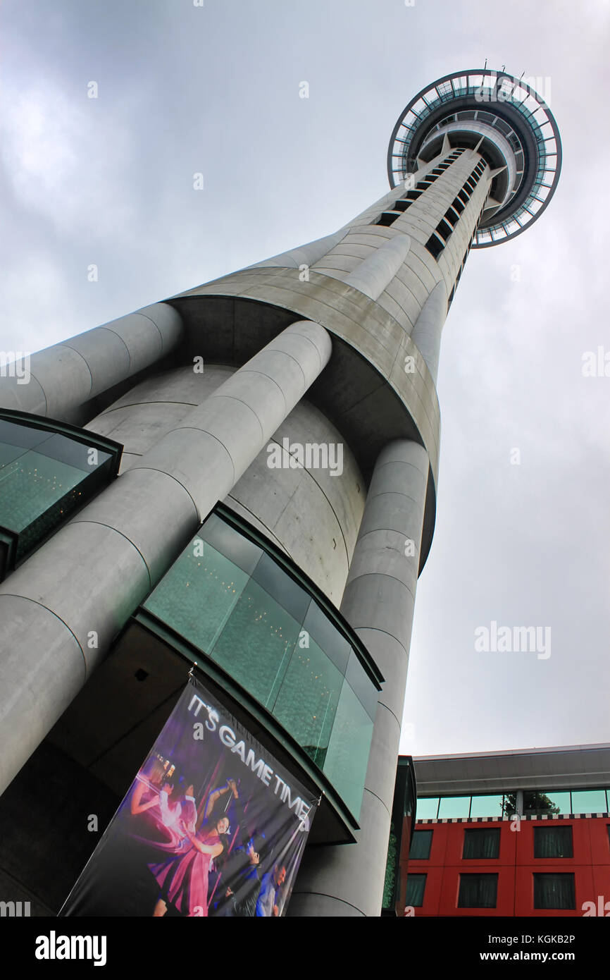 Skytower auckland observation hi-res stock photography and images - Alamy