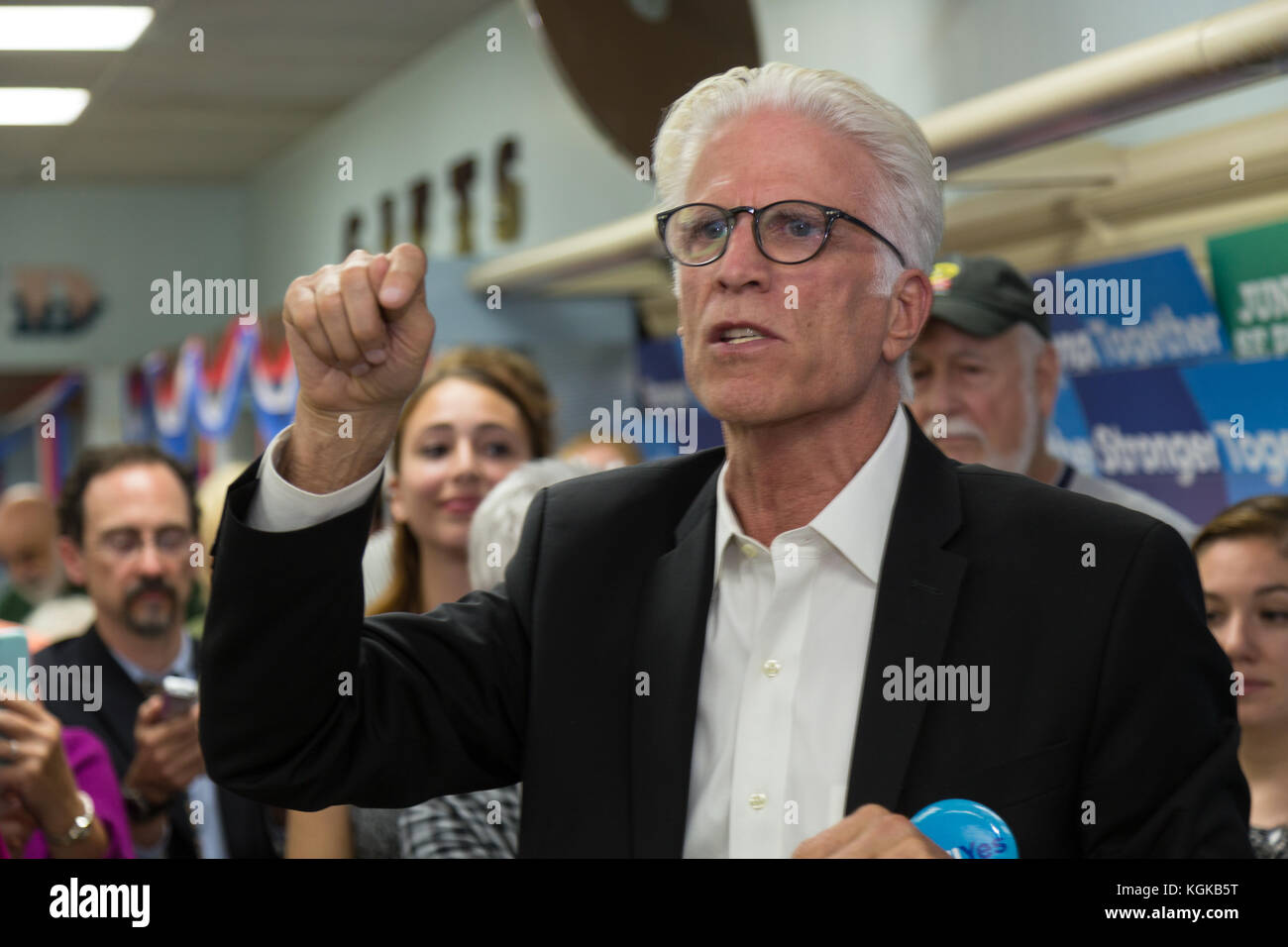 Lancaster, PA, USA - October 3, 2016: There were plenty of cheers for ...