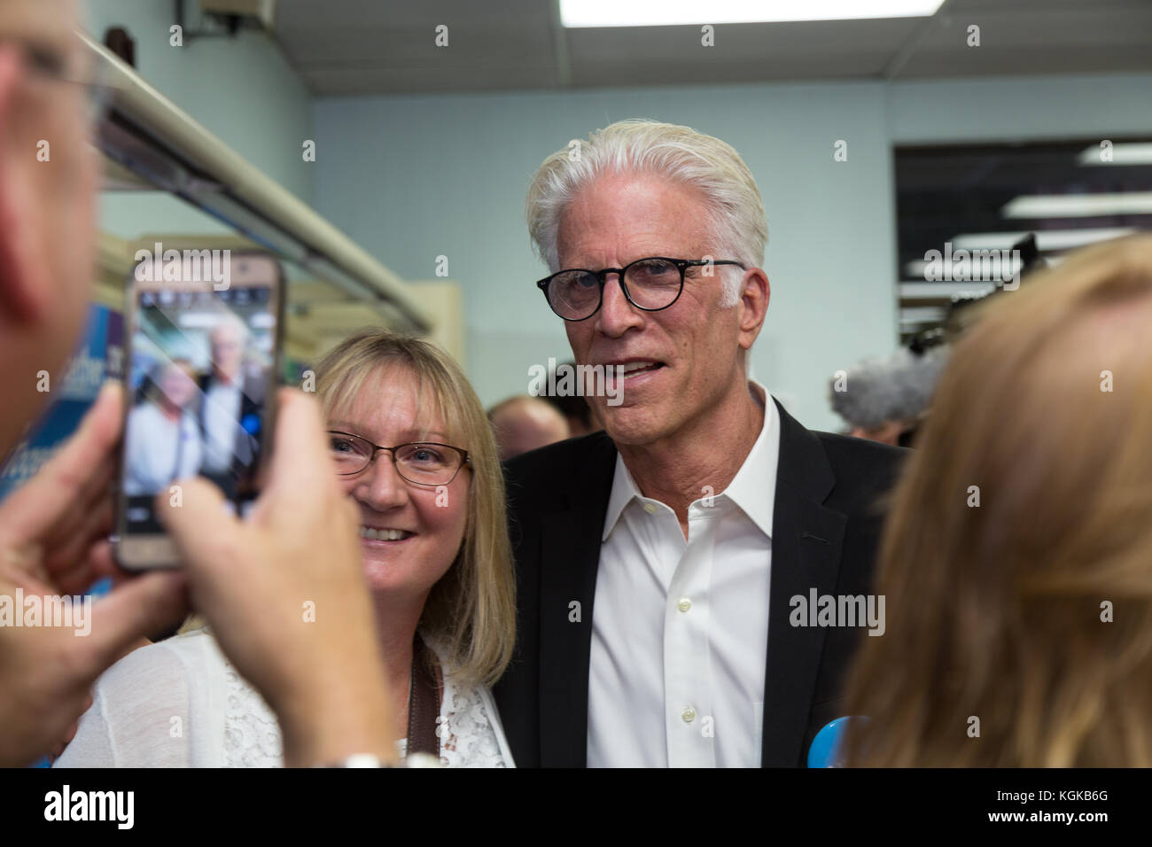 Lancaster, PA, USA - October 3, 2016: There were plenty of cheers for ...