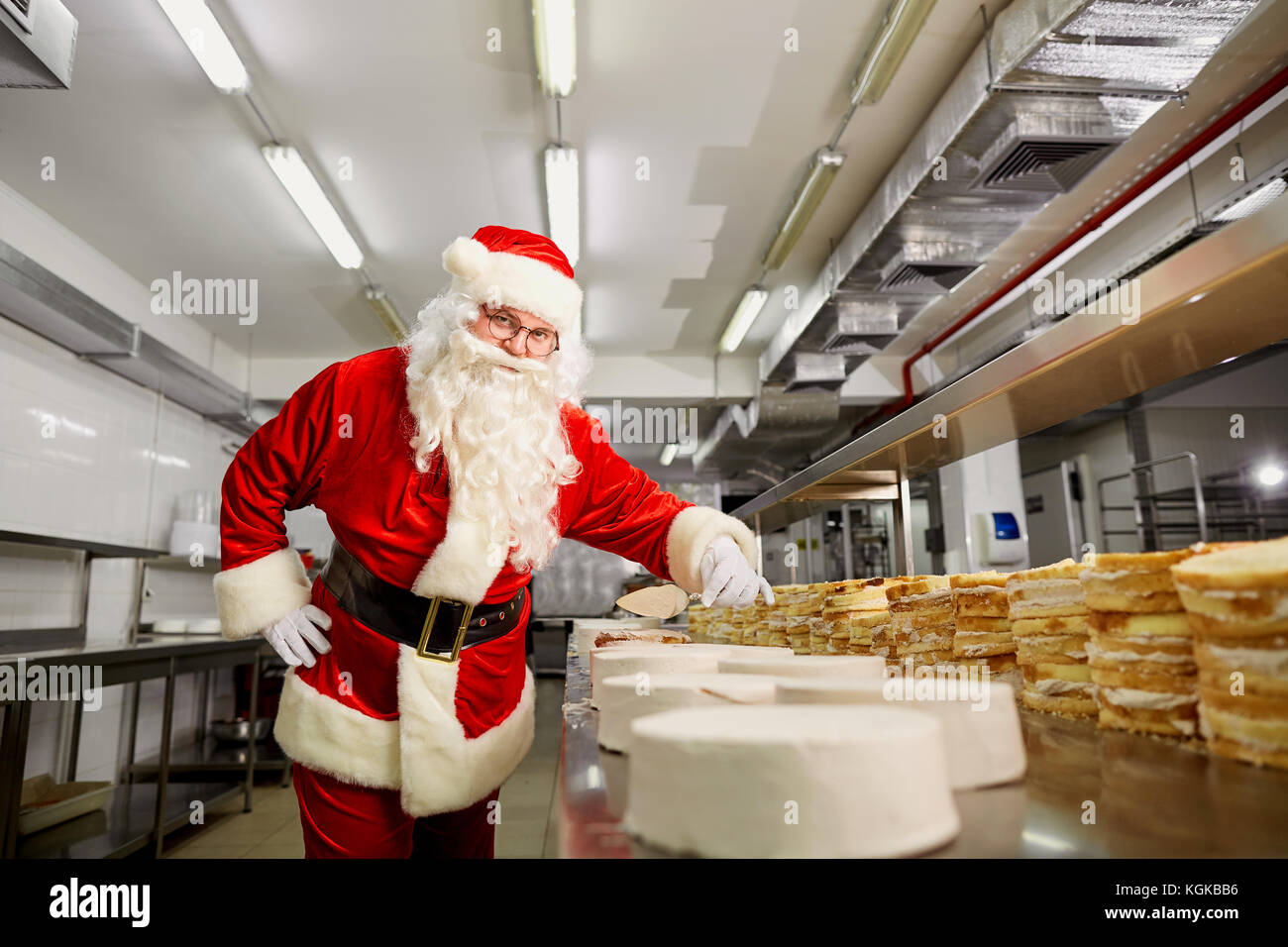 Making of santa claus hi-res stock photography and images - Alamy