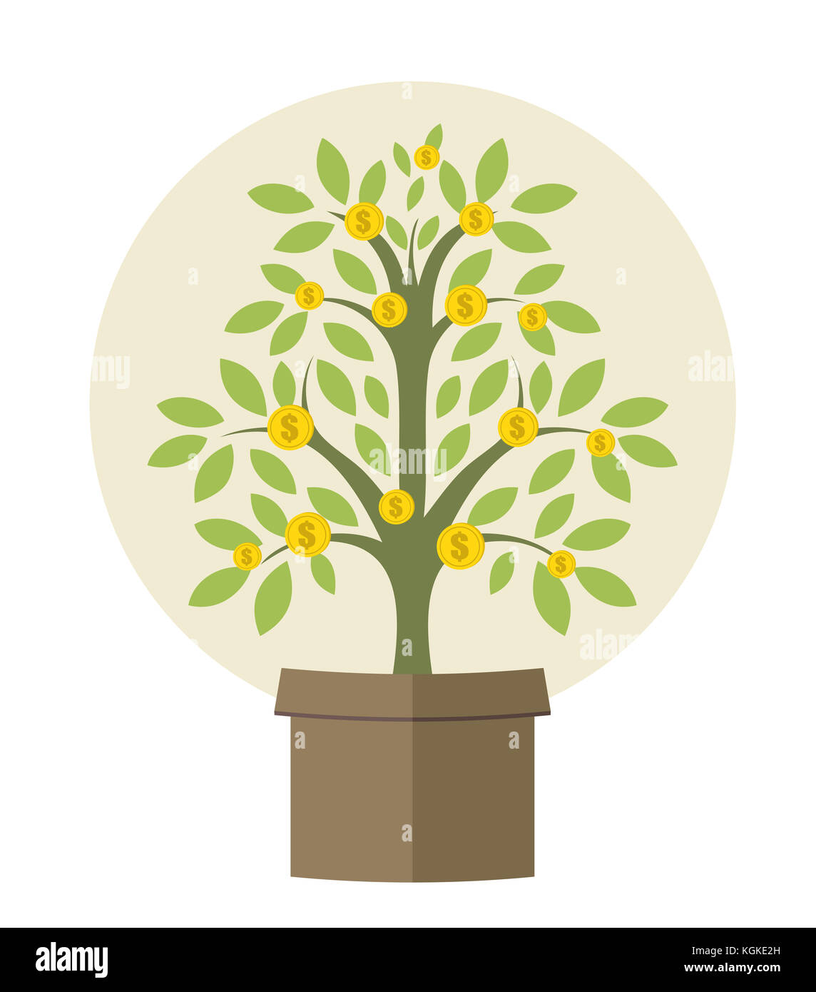 Growing investment concept Cut Out Stock Images & Pictures - Alamy