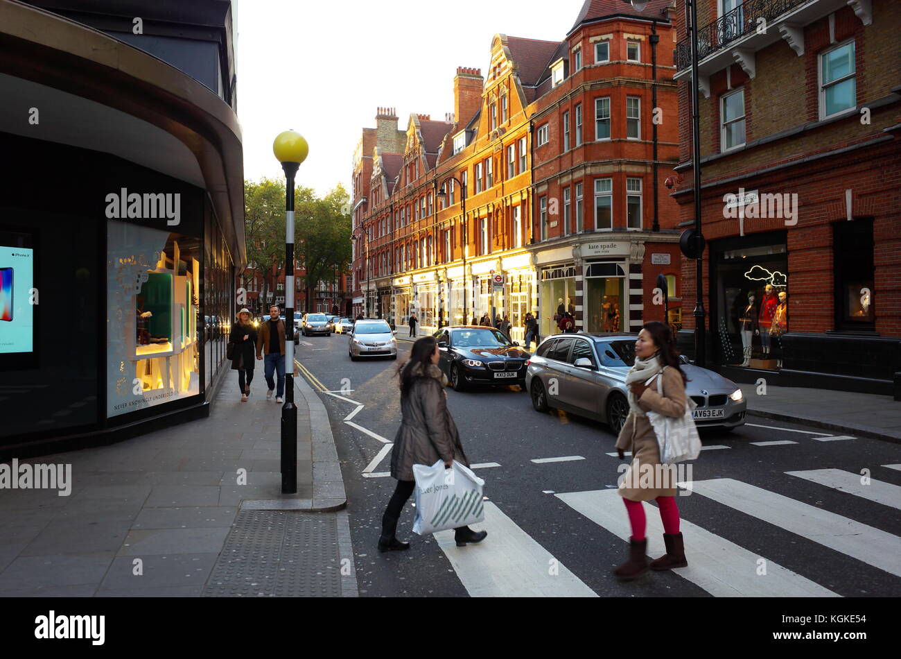 Walking across a zebra crossing hi-res stock photography and images - Alamy