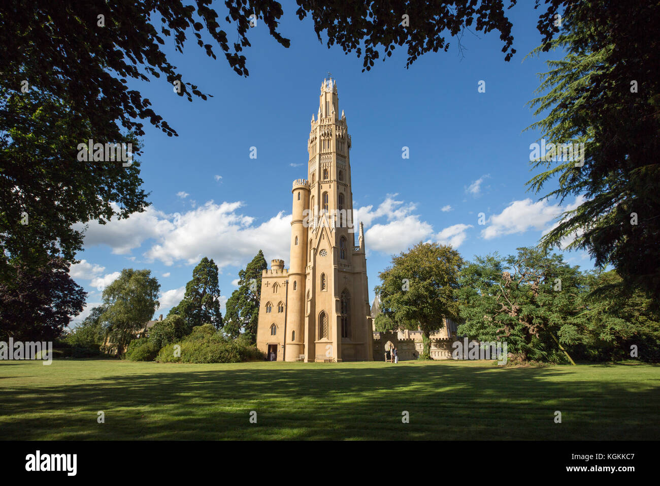 The Hadlow Tower, Hadlow Kent, UK. Grade 1 listed this is the tallest ...