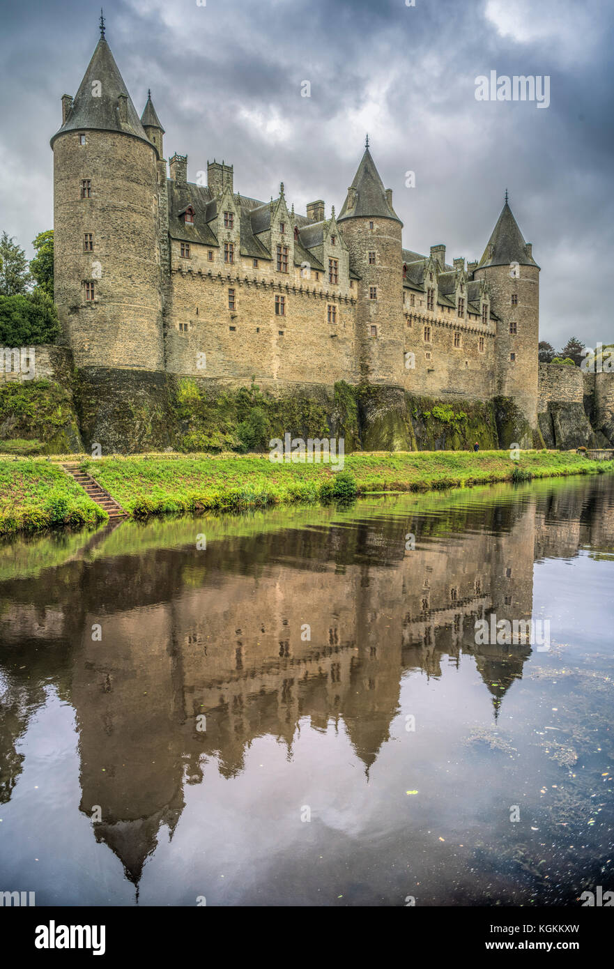 Josselin Castle (French: Château de Josselin, Breton: Kastell Josilin ...