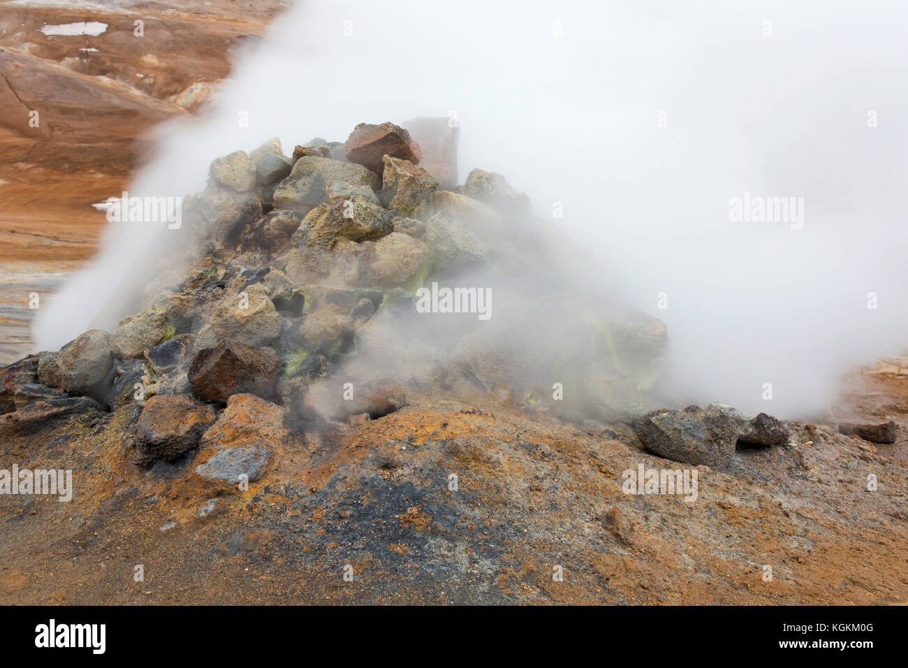 Geothermal area hveraroend hi-res stock photography and images - Alamy