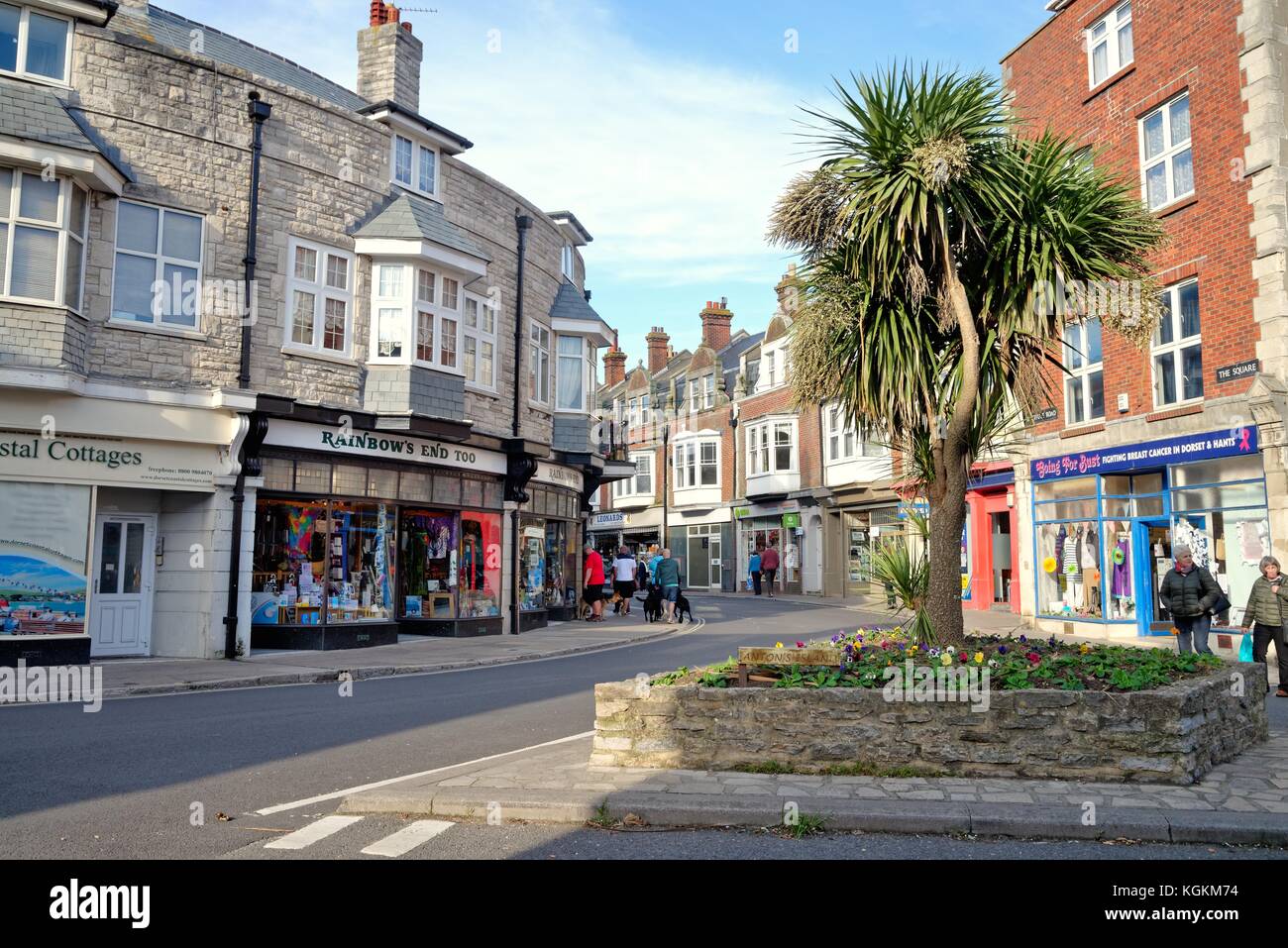 Swanage seaside town england uk hi-res stock photography and images - Alamy