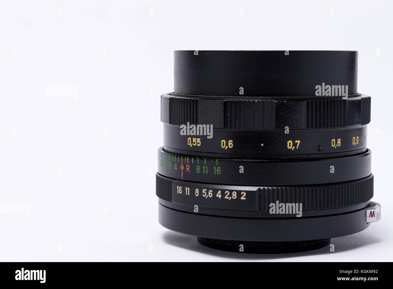 Helios 44-2 vintage USSR manual lens Stock Photo - Alamy