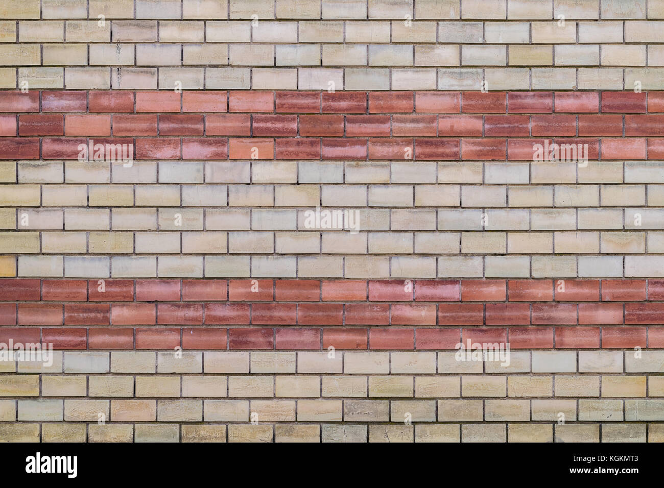 Red and yellow brick wall texture Stock Photo - Alamy