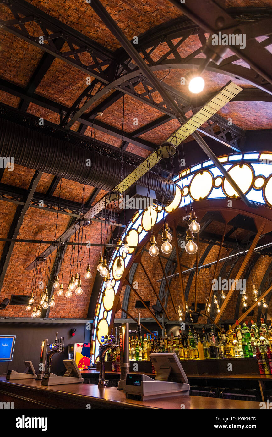 Interior, Pier Pressure nightclub, in the Victorian seaside pier ...
