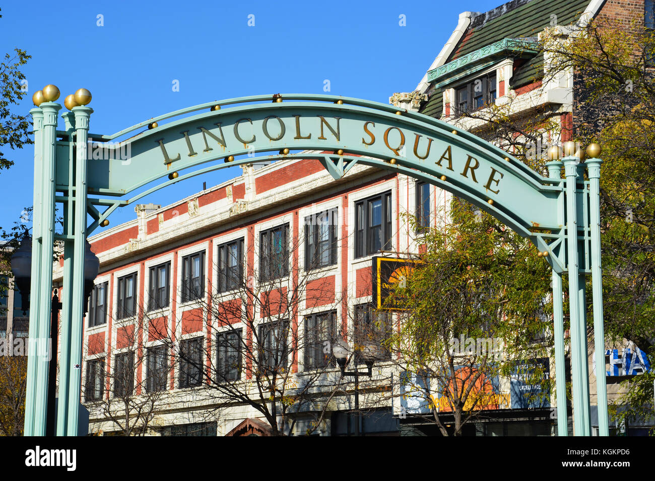 Lincoln square chicago hi-res stock photography and images - Alamy