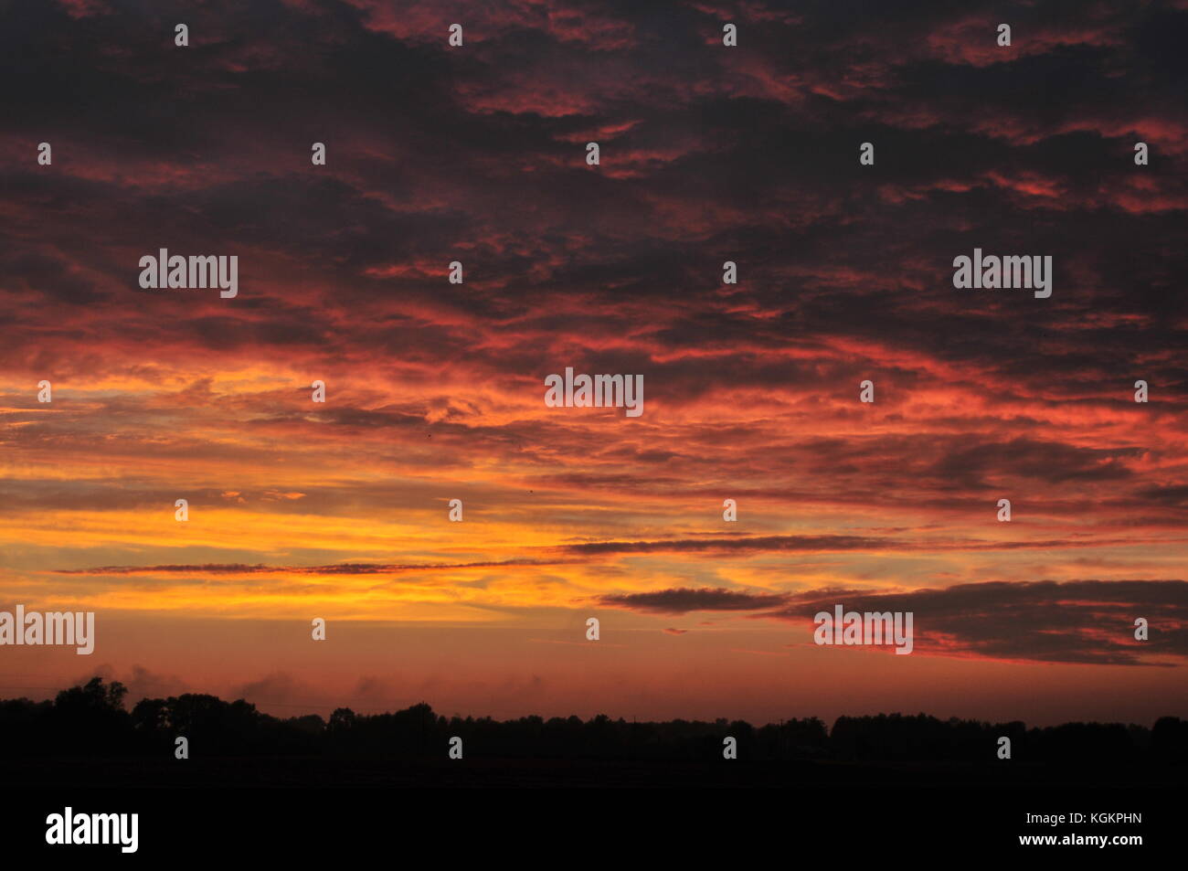 Sky at sunset Stock Photo - Alamy