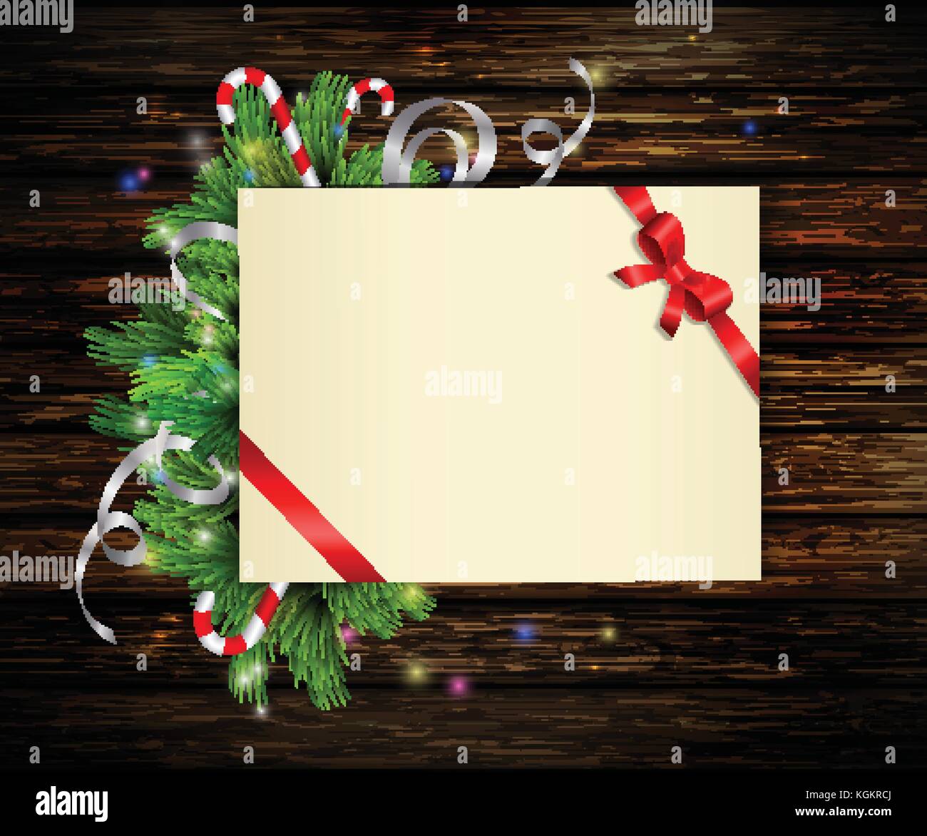 Christmas background with tree Stock Vector Image & Art - Alamy