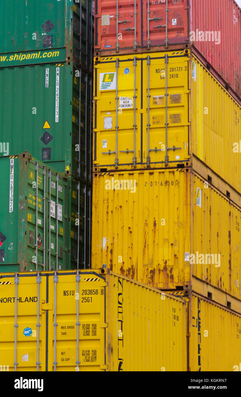 Shipping containers pattern hi-res stock photography and images - Alamy