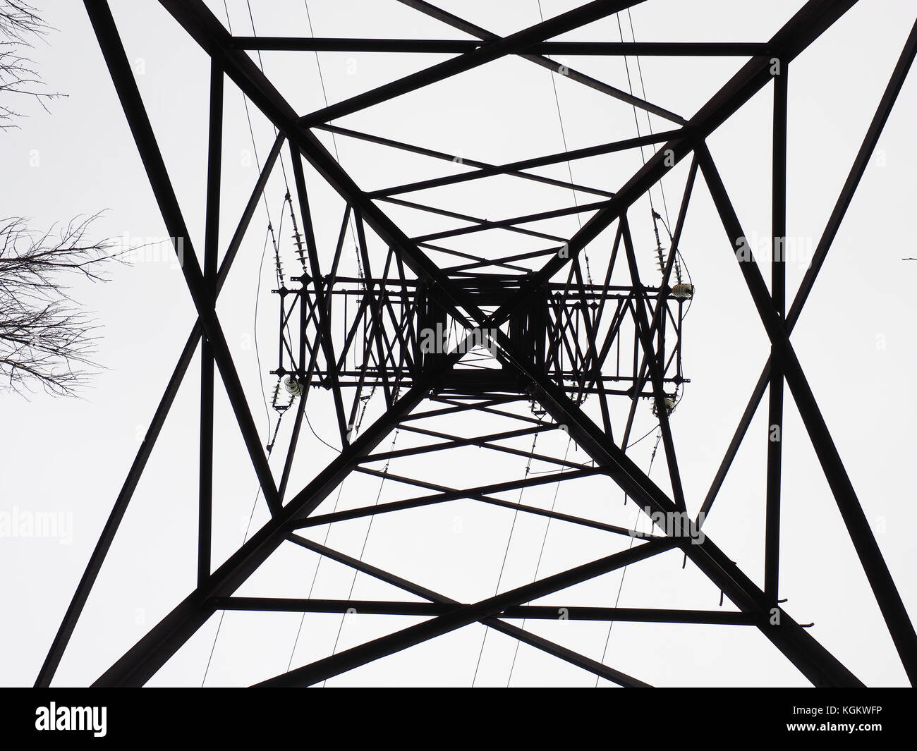 power line towers Stock Photo - Alamy