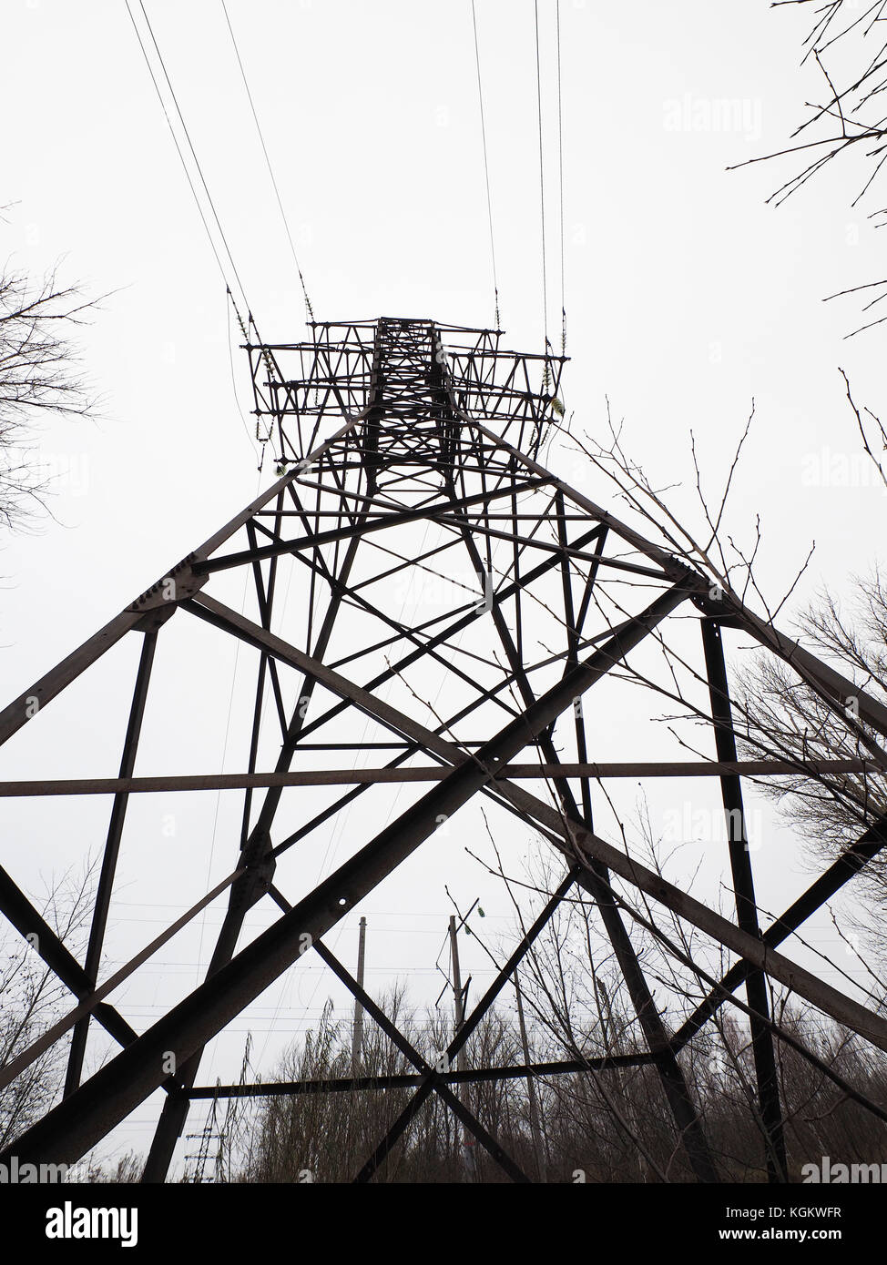 power line towers Stock Photo - Alamy