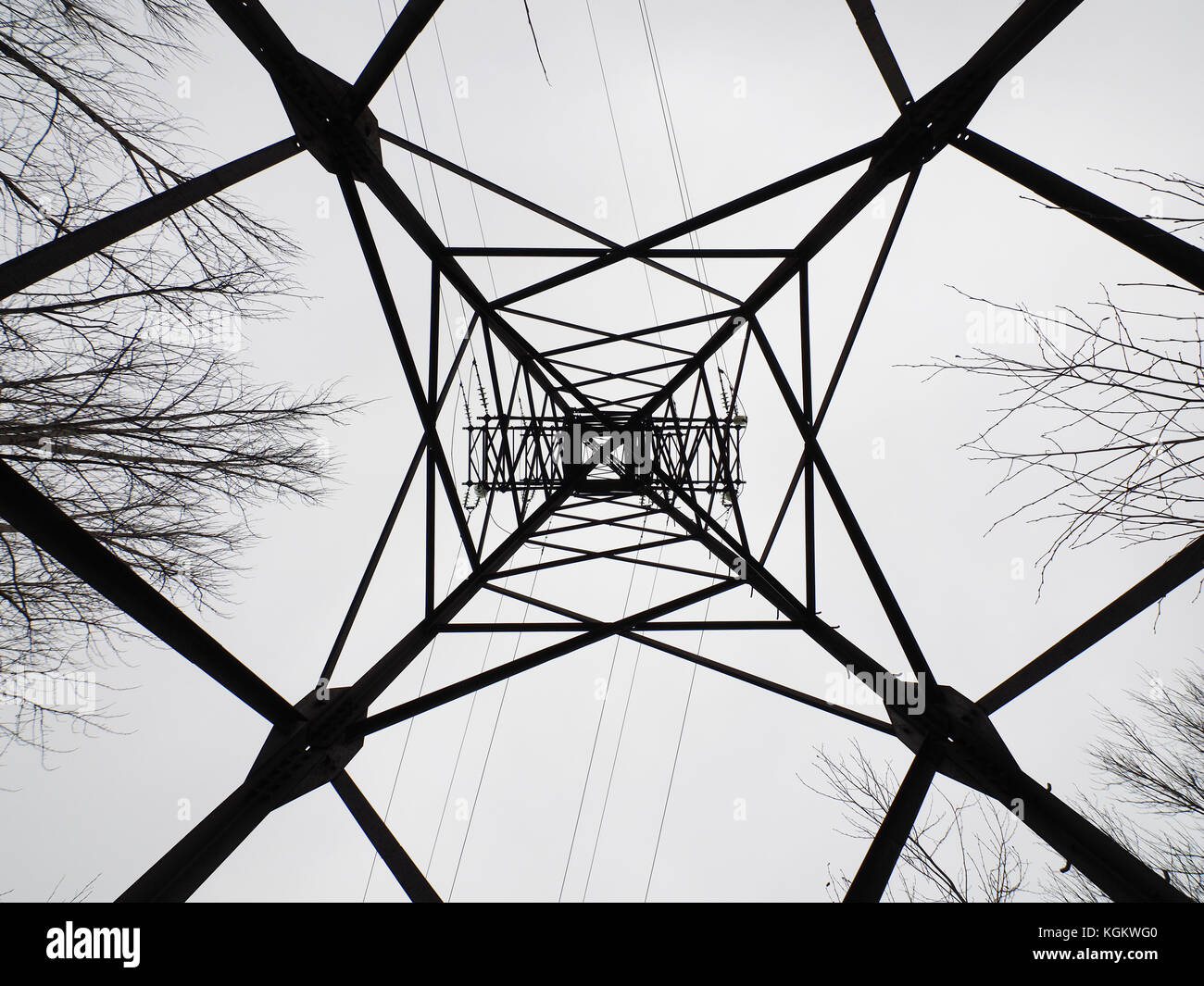 power line towers Stock Photo - Alamy