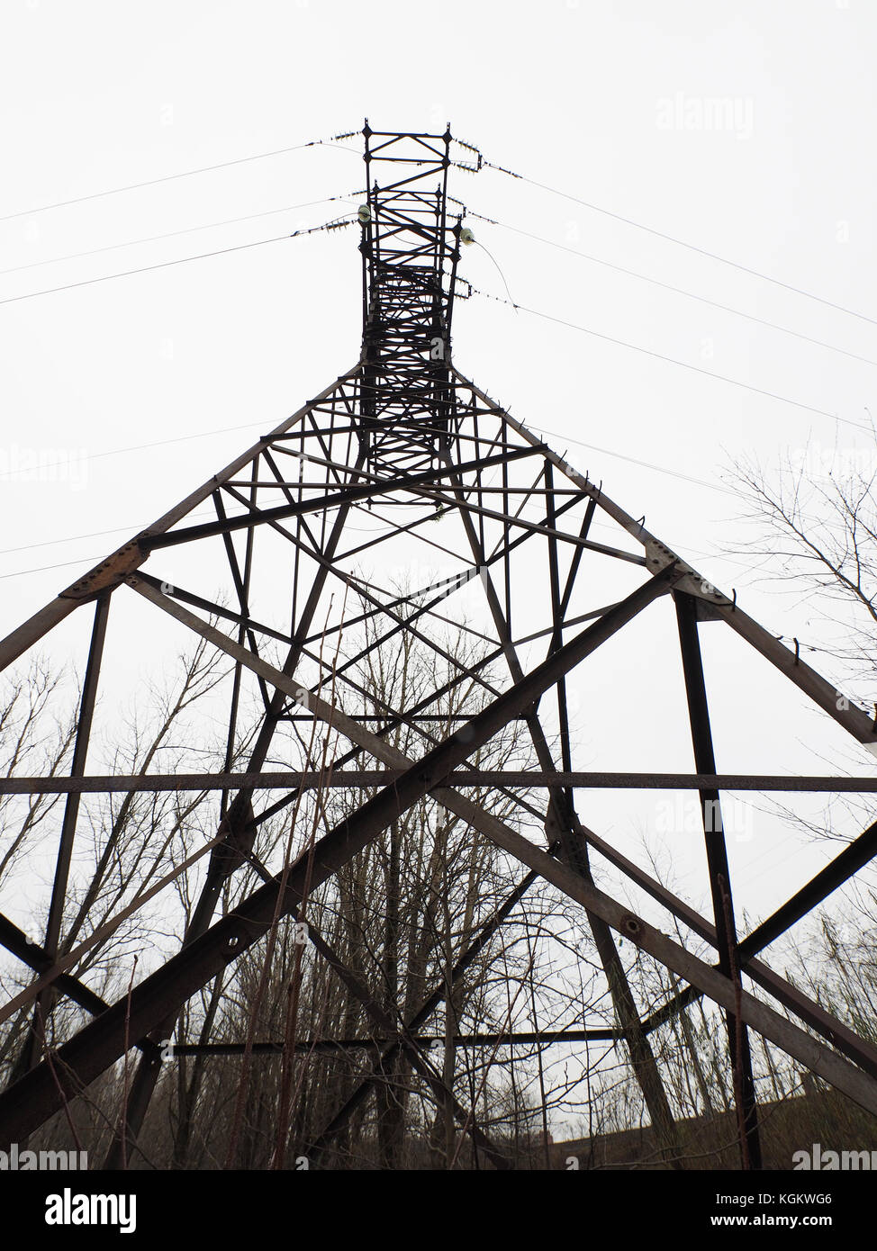 power line towers Stock Photo - Alamy
