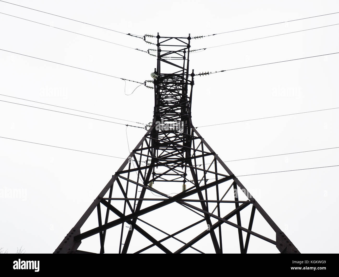 power line towers Stock Photo - Alamy