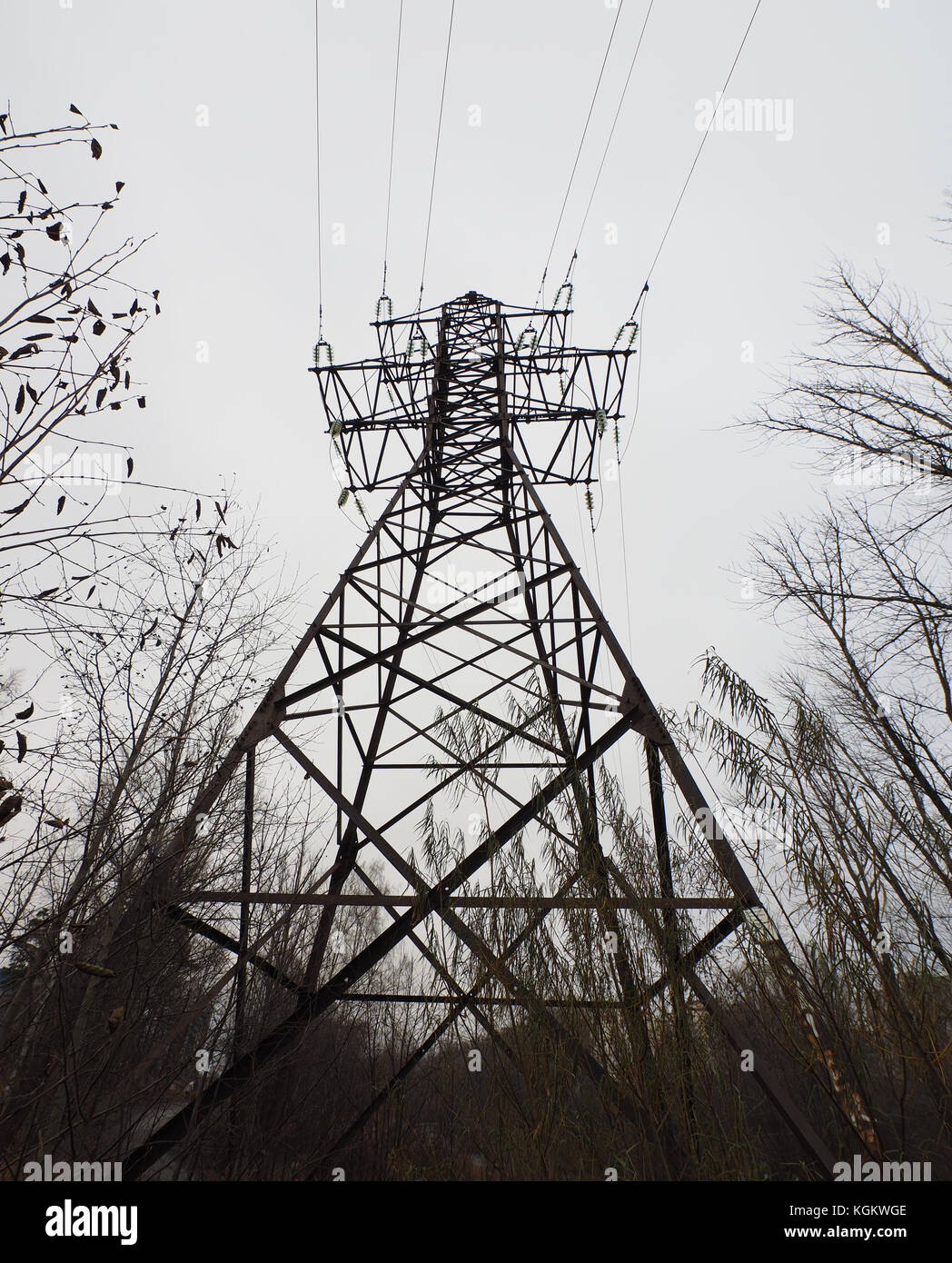 power line towers Stock Photo - Alamy