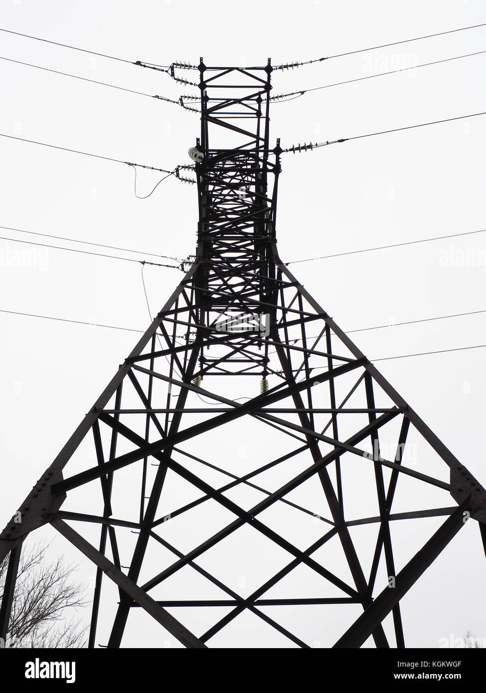 power line towers Stock Photo - Alamy