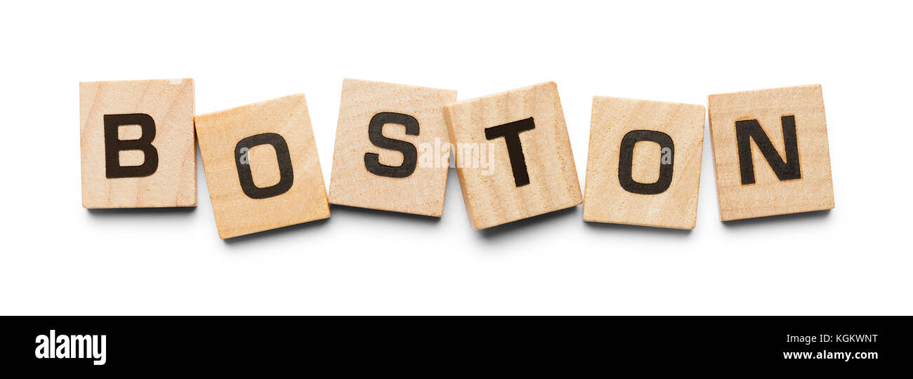 Boston Letters High Resolution Stock Photography and Images - Alamy